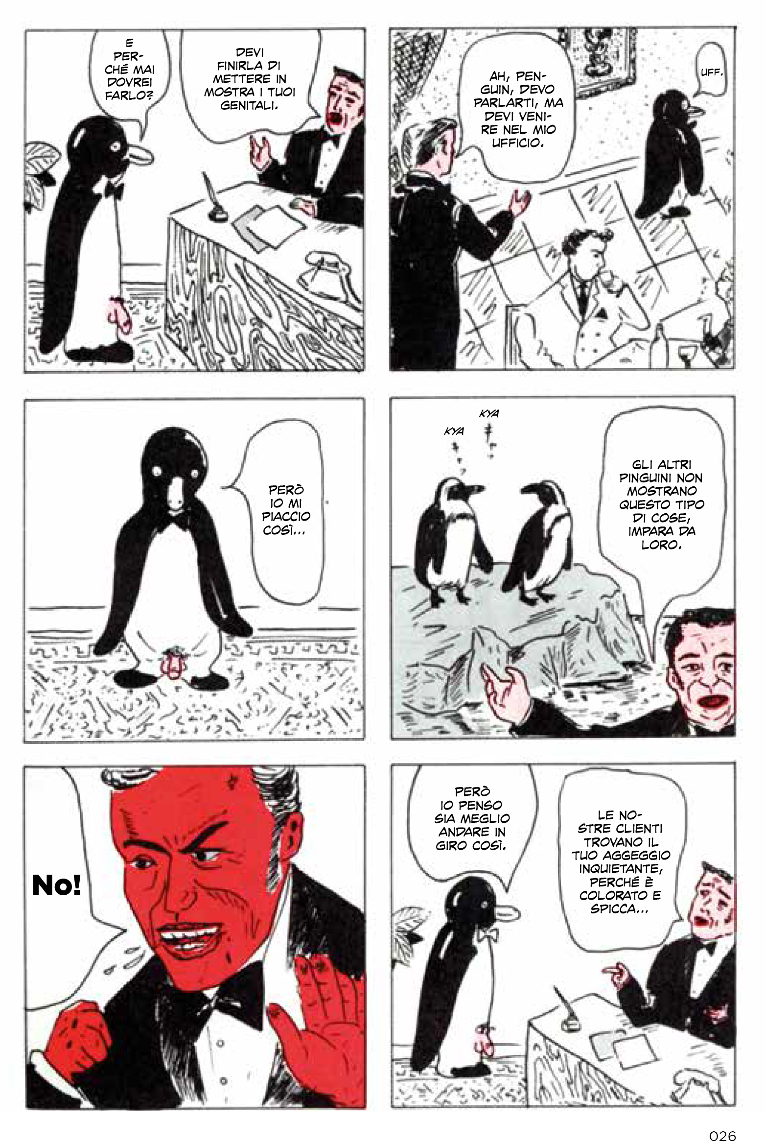 Penguin Gohan – In Your Face Comix